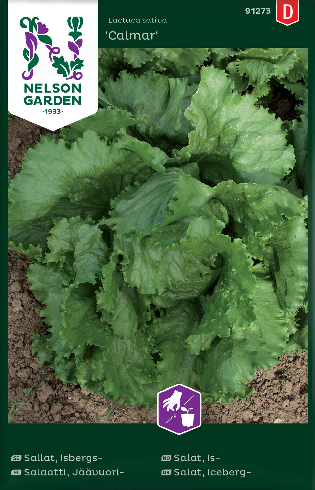 Hovedsalat 'Hilde II' - Udvalgte grøntsagsfrø